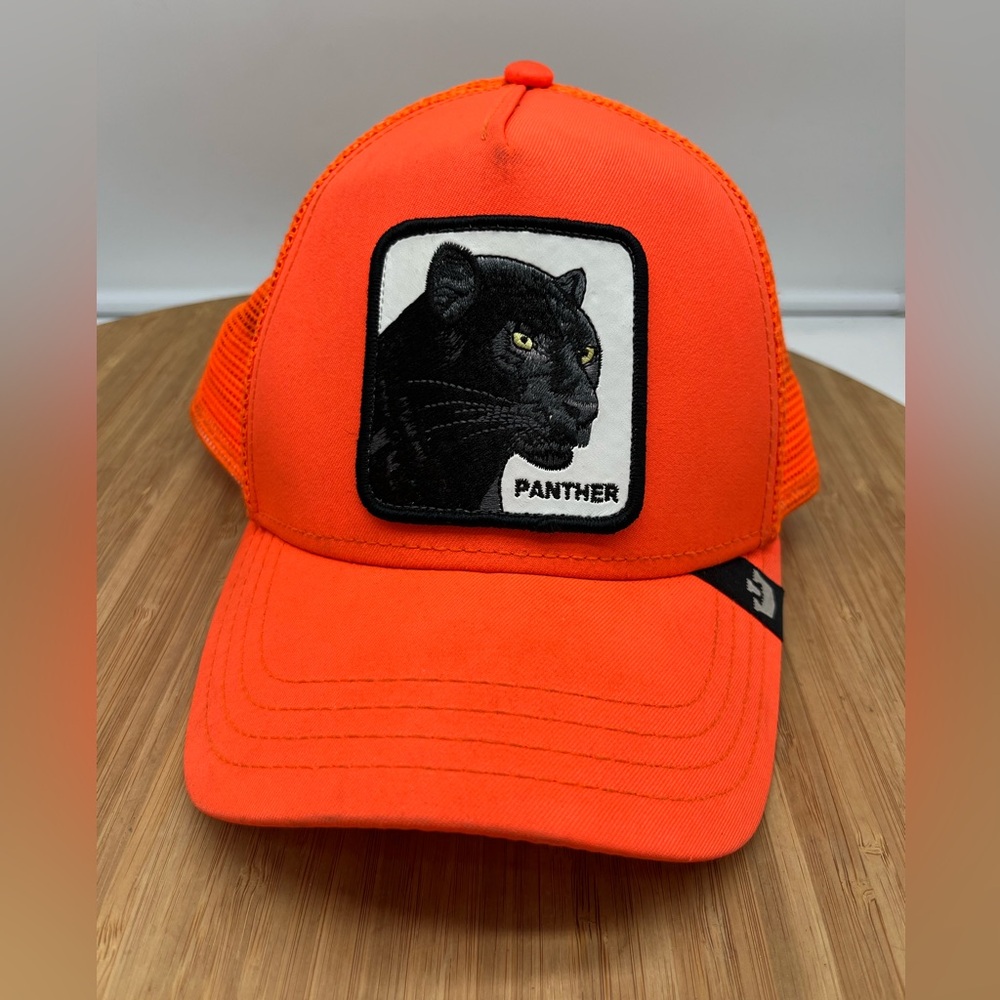 Goorin Bros The Farm Animal Trucker The Panther Orang… - Gem